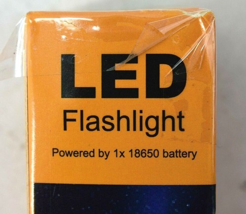 Skywolfeye LED Flashlight Torch Lamp Work Light Zoomable 3 Modes Strobe ...