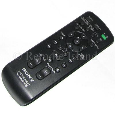Sony RM-AMU009 Mini System Remote Control CMT-BX20I LX20I HCD-EC78P EC98P | eBay