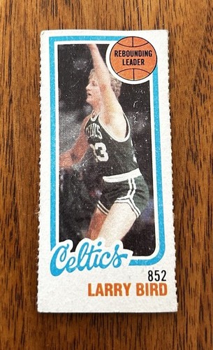 1980-81 Topps Larry Bird RC Single Panel Rookie Card #34 Boston Celtics ...