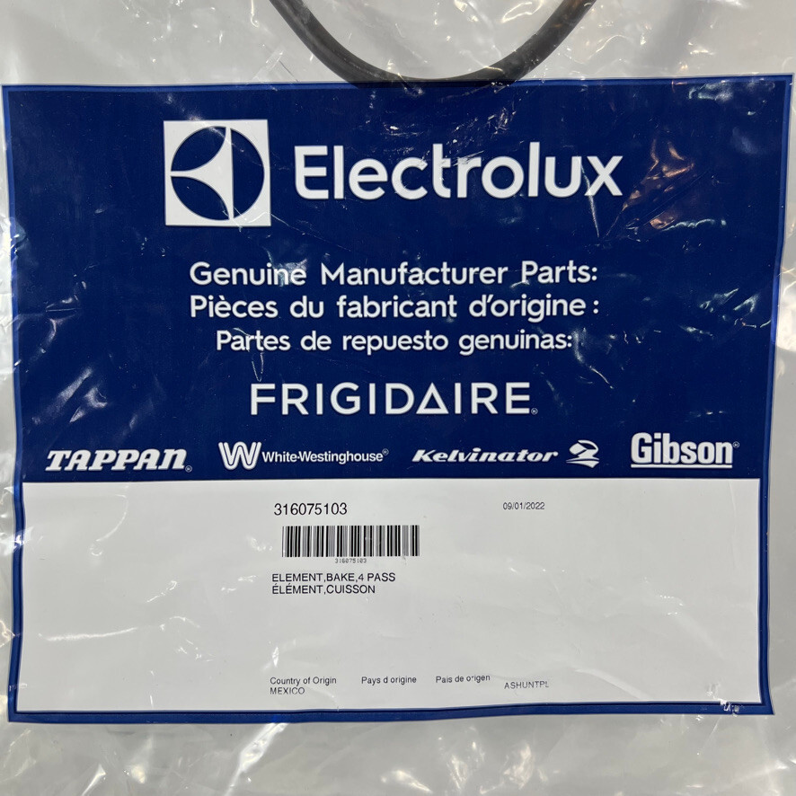 2 Pack Frigidaire Electrolux Range Oven Bake Unit Heating Element ...