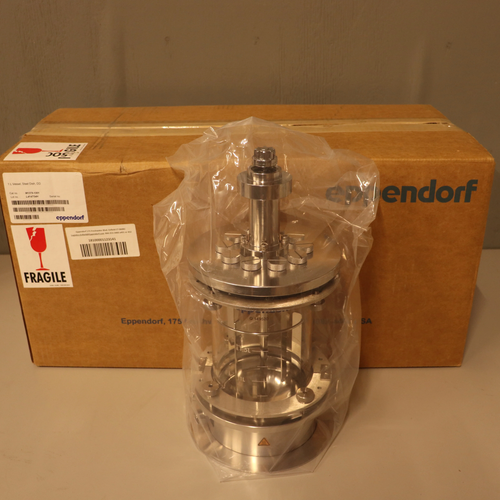 Eppendorf BioFlo 320 Glass Vessel Bioreactor 1L SS Dished Bottom M1379 ...
