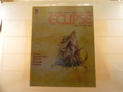 Eclipse Magazine Michael Golden Return Of Rick Rabbit July 1981 - No.2 | eBay