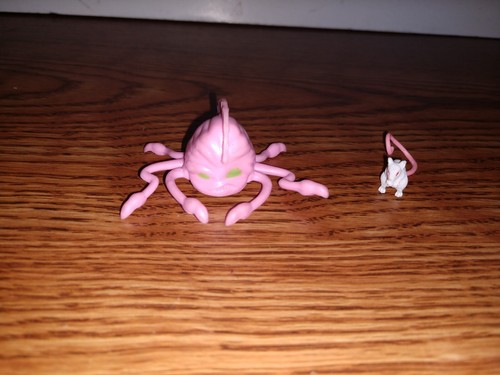VTG Teenage Mutant Ninja Turtles KRANG BRAIN & Rat Figure Pink Mohawk ...