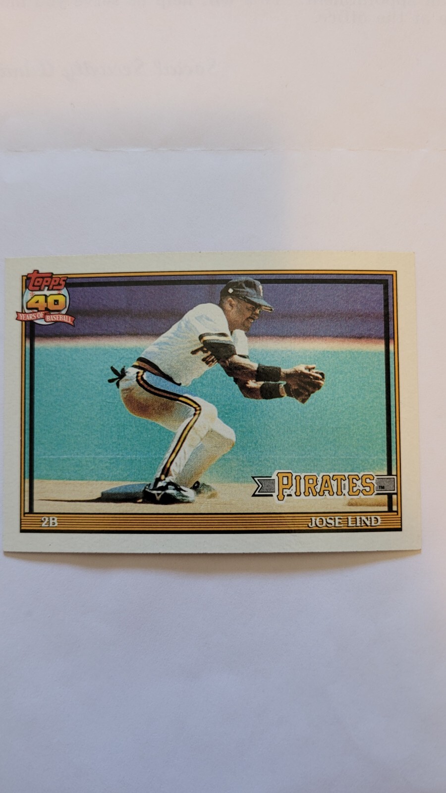 1991 TOPPS JOSE LIND #537 NM | eBay