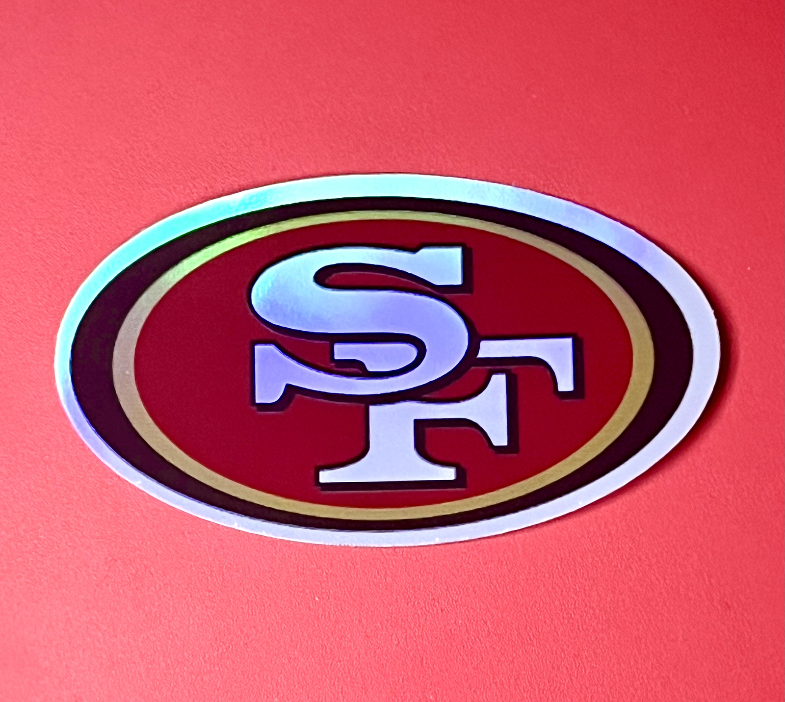 San Francisco 49ers NFL Football Holographic Sticker Decal | eBay
