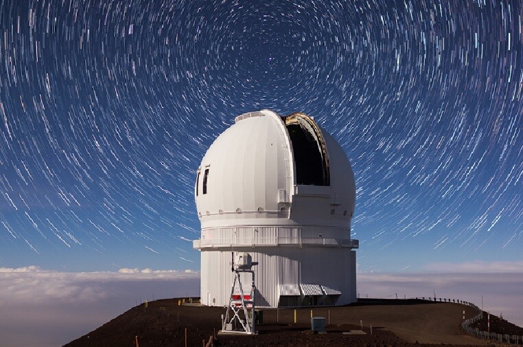 Unique Space Observatory O S HO Z or N Scale Building Scenery White ...
