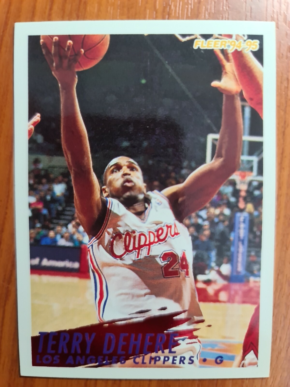 Carte Fleer Collection Basketball 🏀 1994 1995 Clippers #102 Terry ...