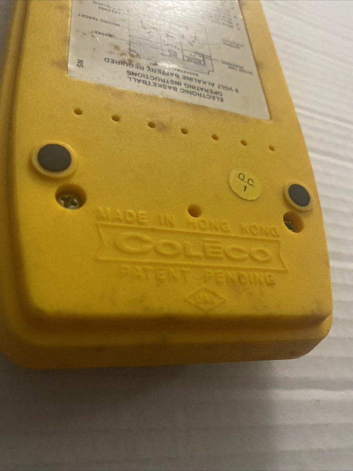 ISSUES Works Coleco Head to Head Basketball Handheld Electronic Game ...