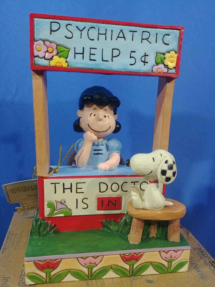 Lucy Psychiatric Booth Peanuts Lucy Doctor Is In SVG PNG
