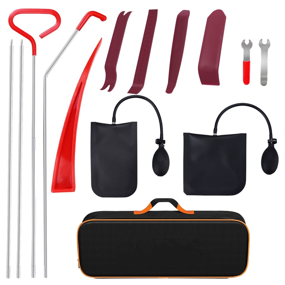 14PC US stock professional Emergency Car Door Window Auto Open Tool ...