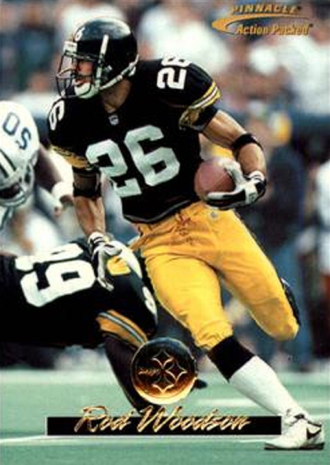1996 Action Packed #86 Rod Woodson Pittsburgh Steelers HOF | eBay
