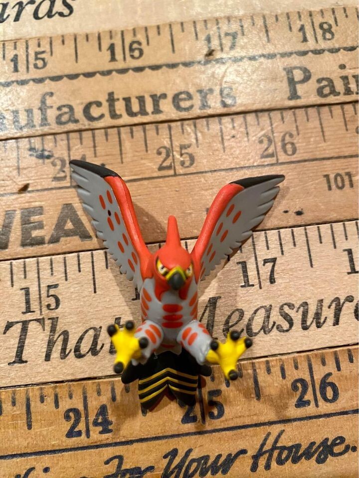 7 Pokémon Toy Figures. Hoops, Talonflame, Absol, Palkia & 3 Pikachu. | eBay