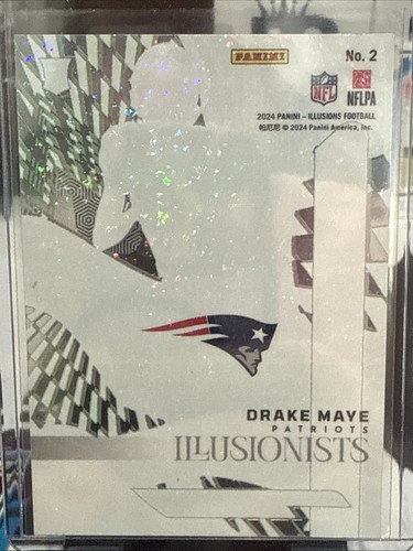 2024 Panini Illusions Drake Maye Illusionists Dots Parallel RC ...