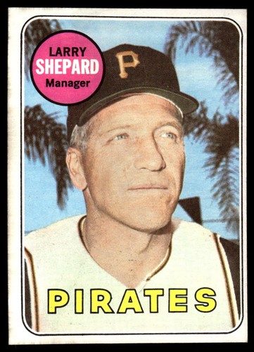 1969 Topps Larry Shepard Pittsburgh Pirates #384 | eBay