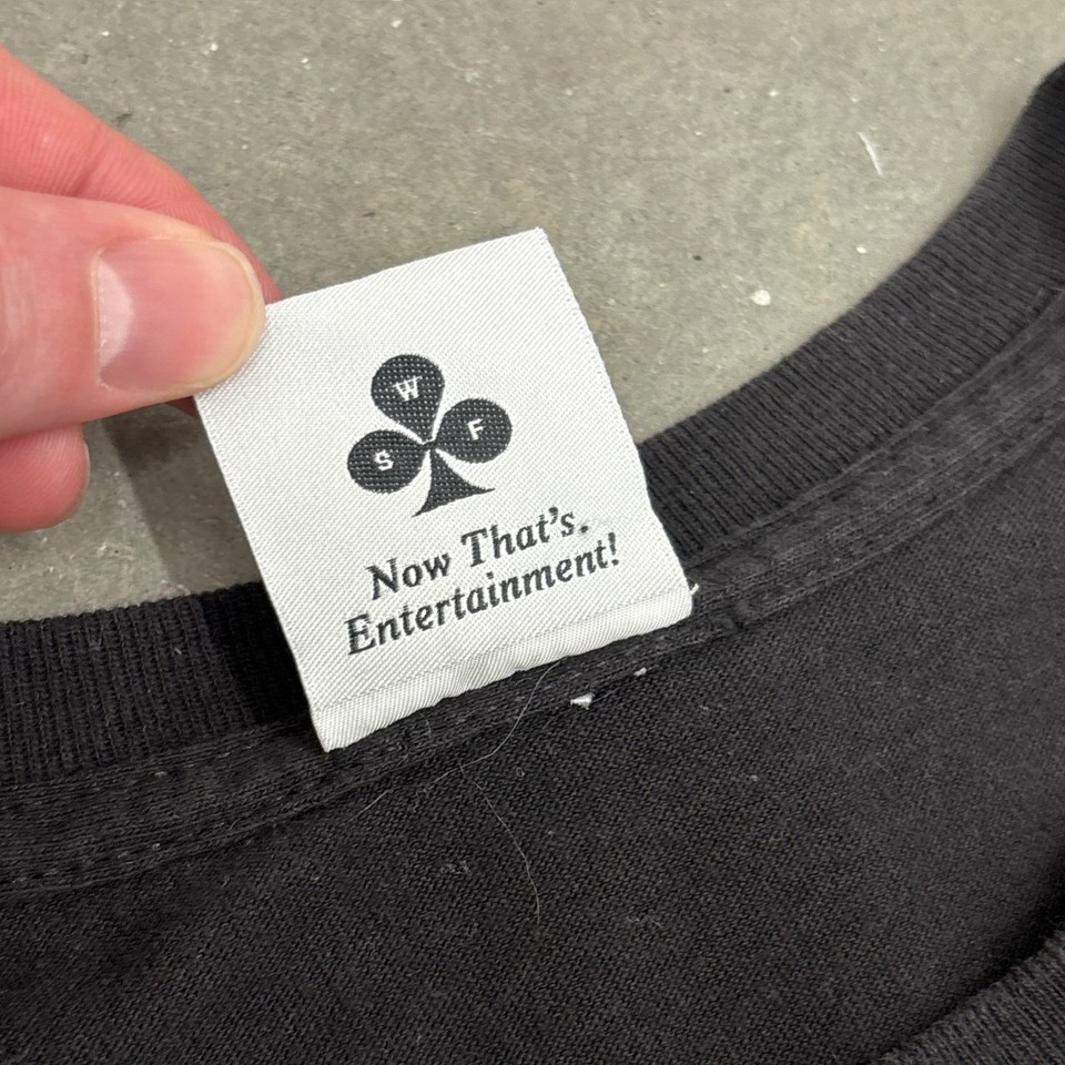 Screwface Entertainment Heat Movie T-Shirt Large RARE Double Sided ...