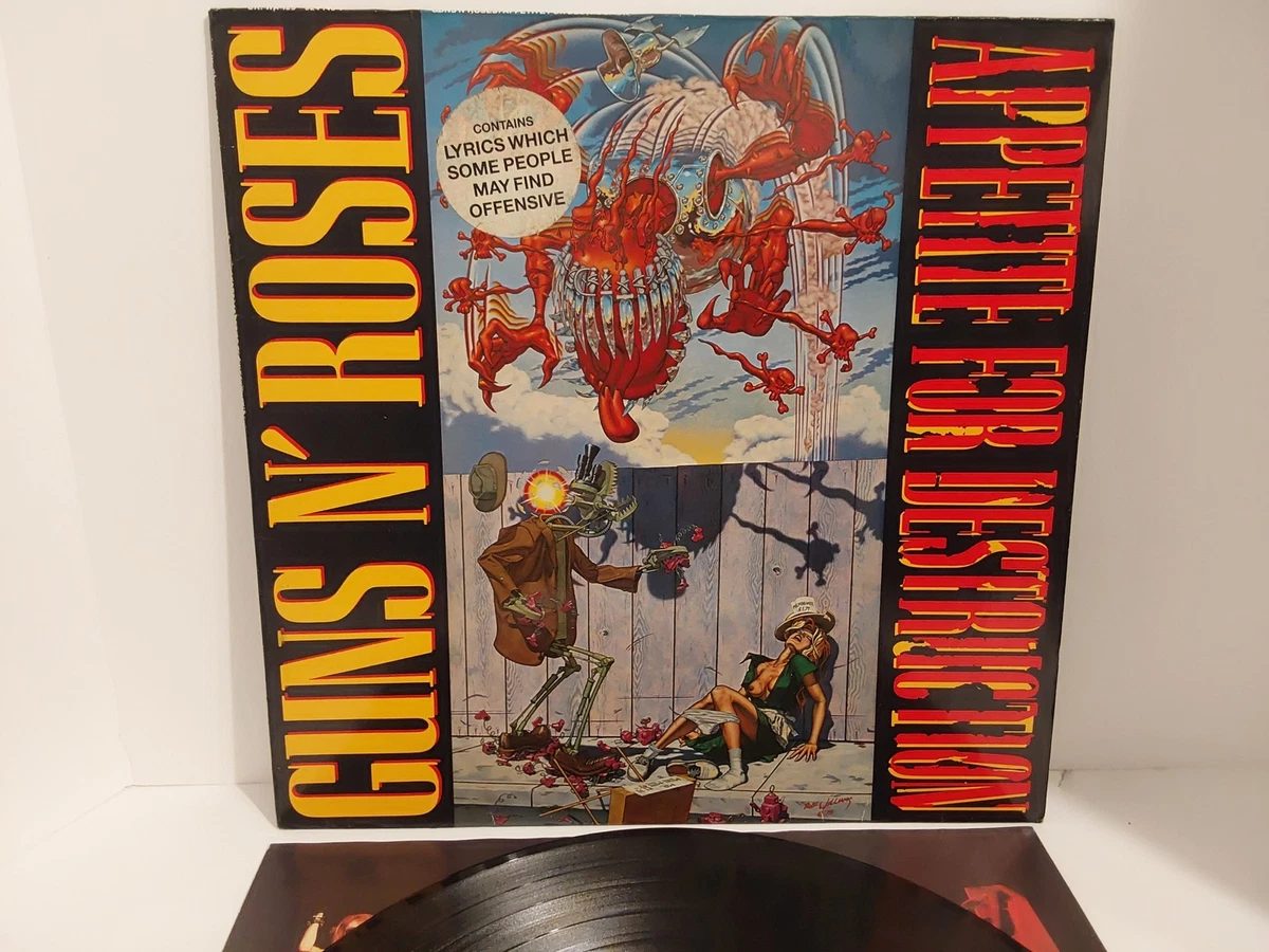 Guns N Roses Appetite For Destruction Banned Cover