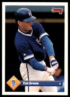 1993 Donruss Baseball Card Tim Spehr Kansas City Royals #15 | eBay