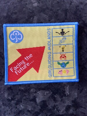 Girlguiding Midlands Facing the Future badge | eBay UK