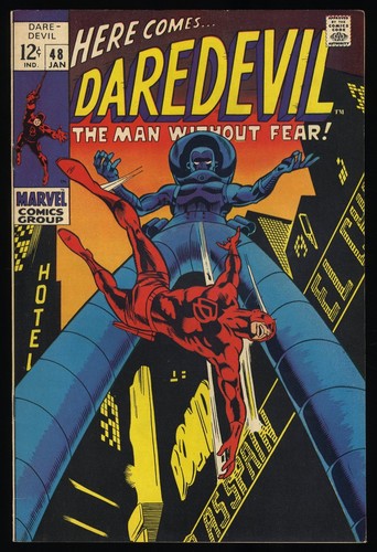 Daredevil #48 VF 8.0 Stilt-Man Appearance! Marvel 1969 | eBay