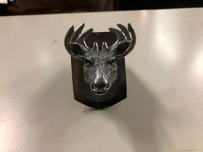 BUCK HEADTRAILER HITCH COVER 2" HITCH RECEIVER INSERT 3D METAL BUCK'S ...