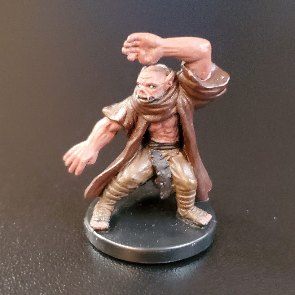 Half Orc Monk Miniature