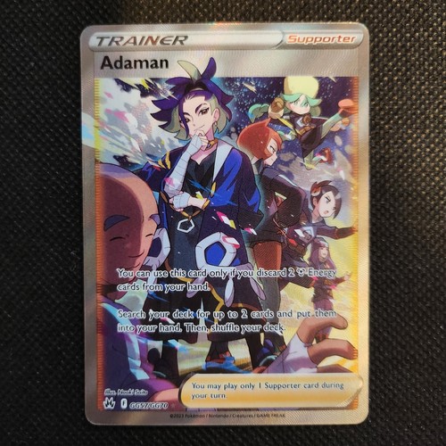 Adaman GG57/GG70 Full Art Ultra Rare Card Pokémon Crown Zenith - NM | eBay