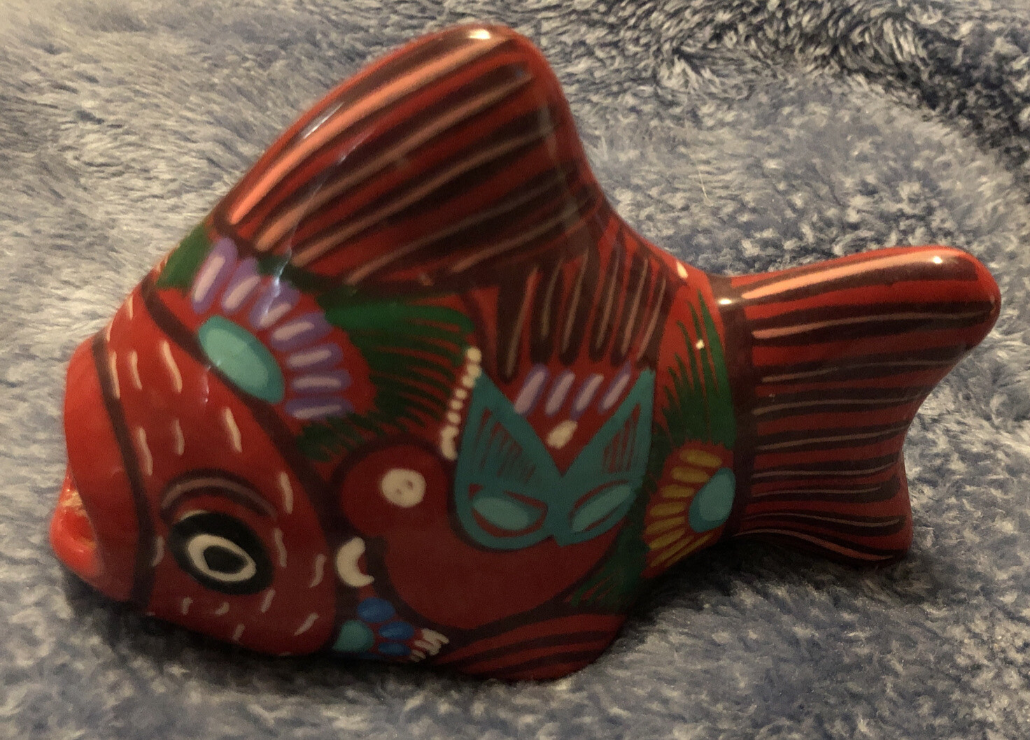 Handmade Terra Cotta Fish | eBay