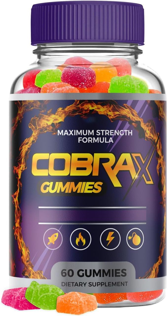 (Official 1 Pack) Cobrax Gummies, Cobra X Gummies for Men, Cobrax ...