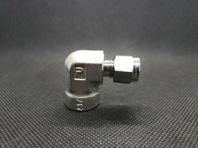 Parker 4FEL4N-316 1/4" /4" 90° Elbow Tube 316 Stainless SS-400-8-4 for ...