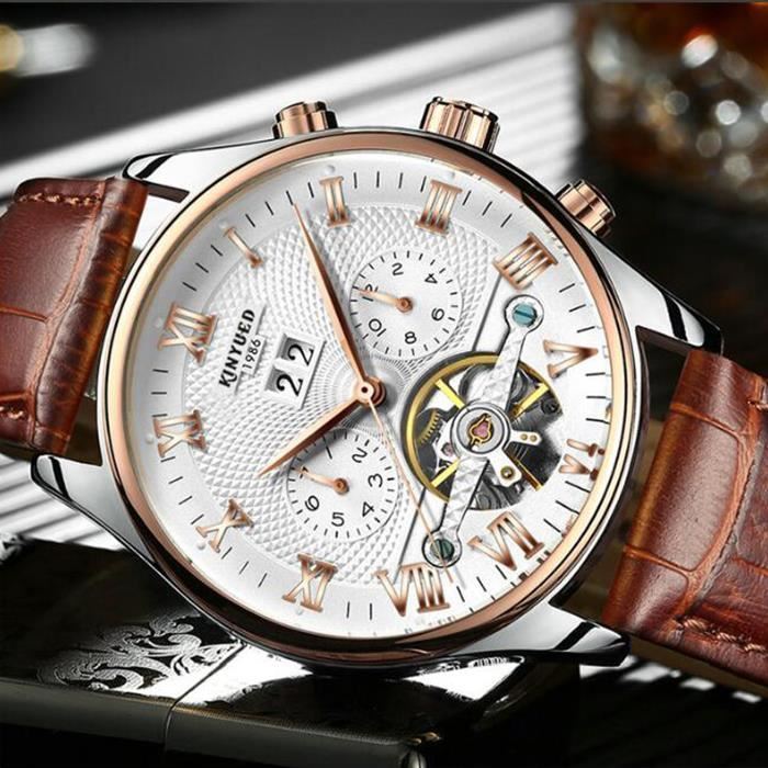Stunning Luxury Automatic Tourbillon Watch Top Brand Men Watch PROMO | eBay