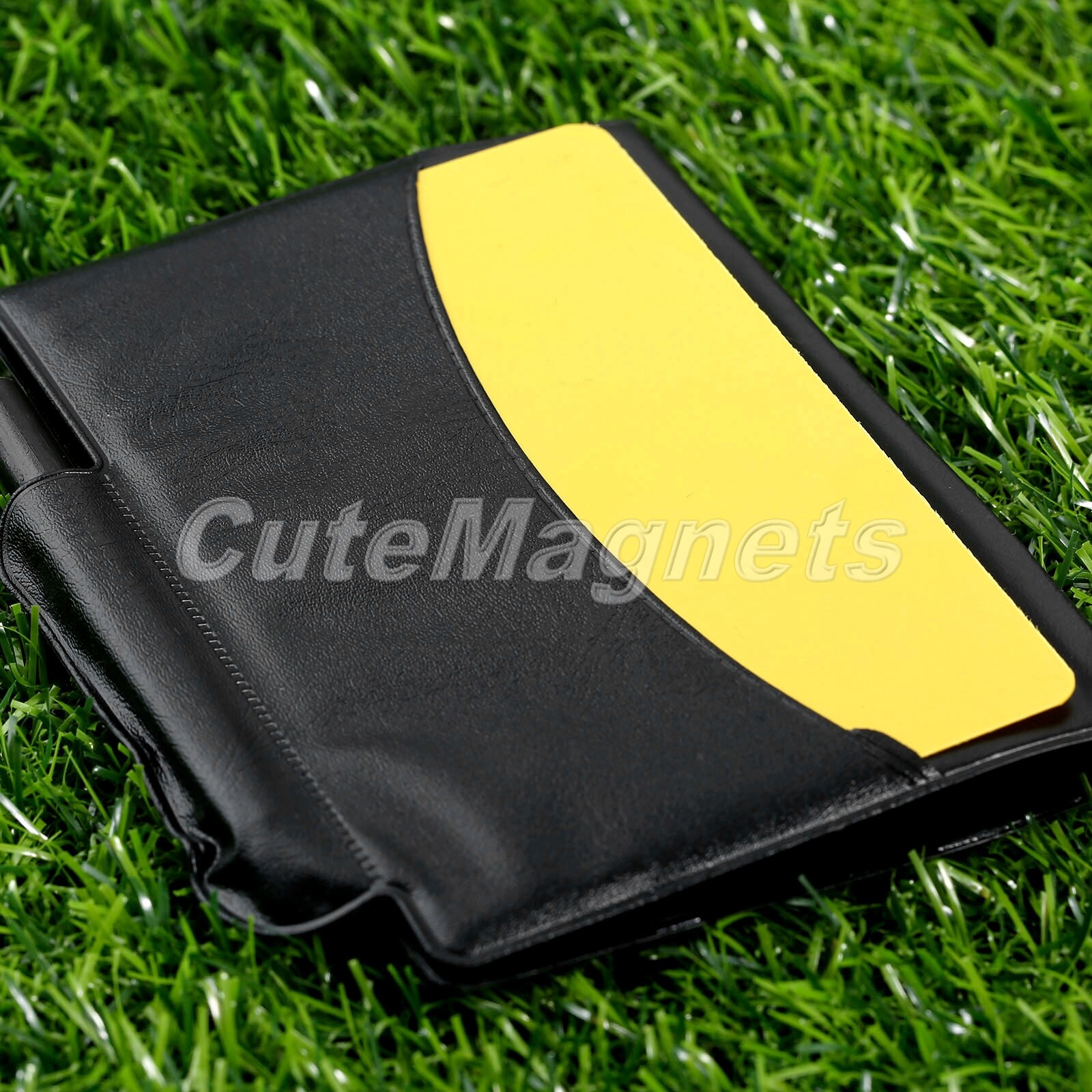 1/2 Pcs Fashion Sport Soccer Referee Notebook Red Yellow Card Football ...