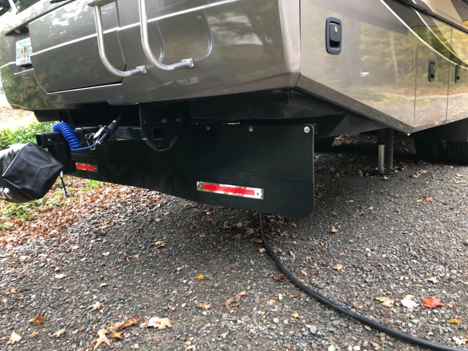 RV Heavy Duty Rubber Mud Flap Rock Guard Tow Vehicle Protector ...