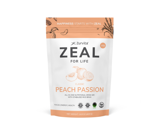Zurvita Zeal for Life Drink Mix – Peach Passion – All-in-One Wellness ...