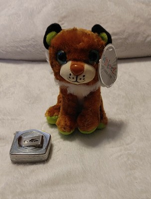 Winkeez Tiger Colorful Plush Orange w/ Green Sparkly Eyes Toy 7" | eBay