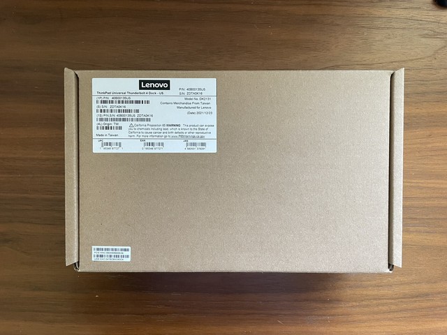 Lenovo 40B00135US ThinkPad Thunderbolt 4 Docking Station for sale ...