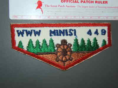 Boy Scout OA 449 Minisi flap 6392R | eBay