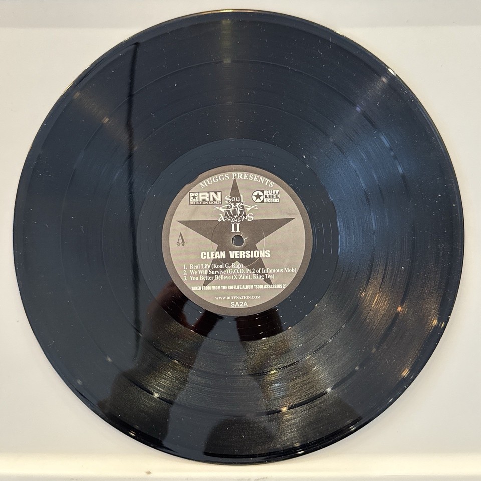 DJ Muggs Soul Assassins II 2×LP Promo Clean Versions NM-/VG Muggs GZA ...