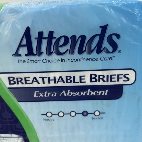 2011 Attends Size Small 4 Tape Breathable Adult Disposable Diapers 24 ...