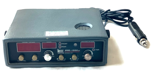 WORKING Kustom Signals Pro 1000 DS Police Radar Speed Detection Control ...