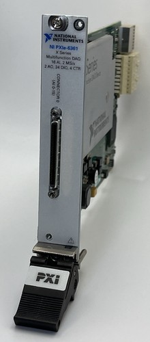 NI PXIe-6361 PXI Multifunction I/O Module, 16A/I, with SCB-68A and 2M ...