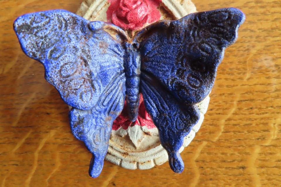 Antique Butterfly Door Knocker Rosa May Pickard Waverly Studio Patd ...