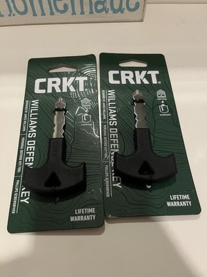 (Two) CRKT Williams Personal Defense Tactical Key Chain Tool Survival ...