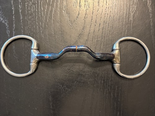 Bombers Sweet Iron Eggbutt Ring Ported Pivot Snaffle Bit 135 mm, 5 1/4" | eBay