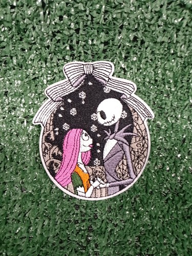 Nightmare Before Christmas Jack Sally Patch, Iron On/Sew On | eBay