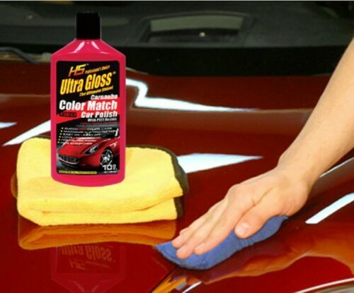 Red Car wax Polish Ultra Gloss HS 10 oz 3 Pack Carnauba Color Match | eBay