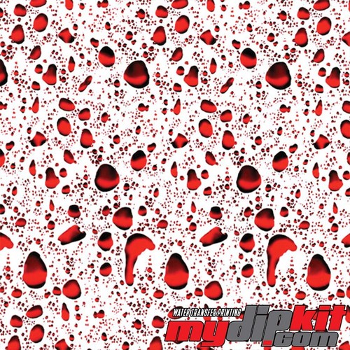 Hydrographics Film Hydro Dipping Water Transfer Print Film DD-968 Red ...