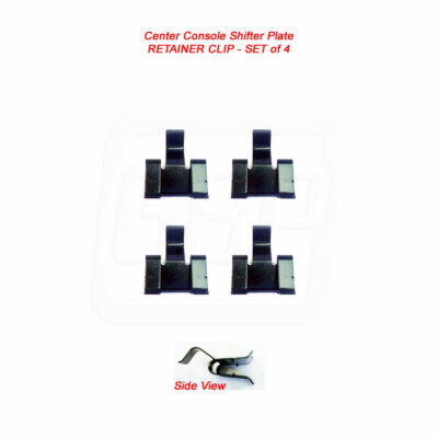 78-88 Cutlass Center Console Shifter Plate Bezel Trim Clips SET of 4 GM ...
