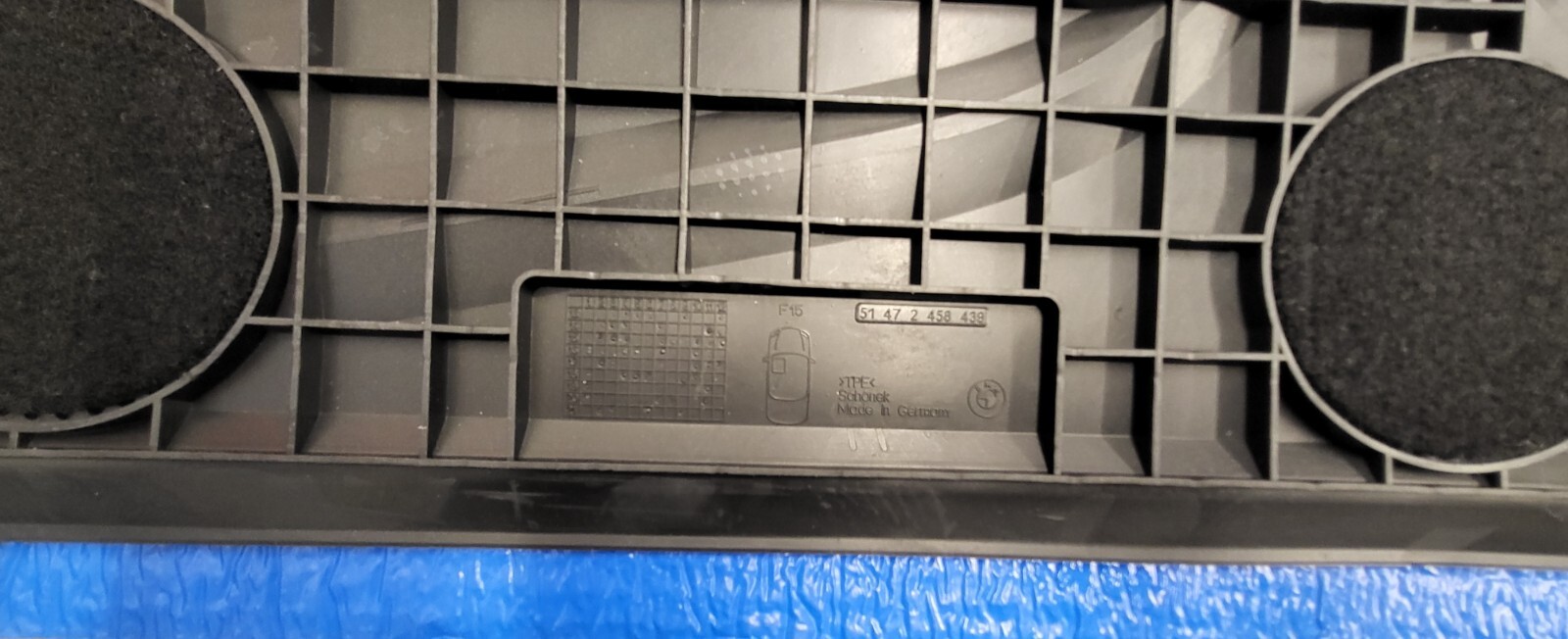 OEM BMW X5 All Weather Rubber Floor Mats 4 Set F15 2018 51472458439 for ...