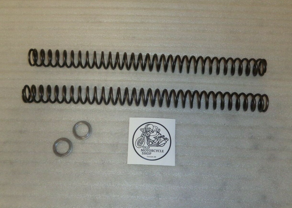 1997 97 HONDA XR250R FRONT FORK SPRING FRONT PIPE SUSPENSION SPRING SET ...
