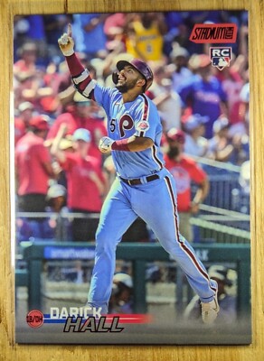 2023 Darick Hall RC Topps Stadium Club Red Foil Rookie Philadelphia ...